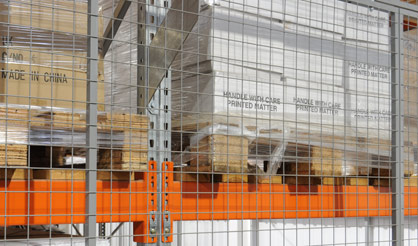 Anti-Collapse Mesh For Racking - Storage Systems