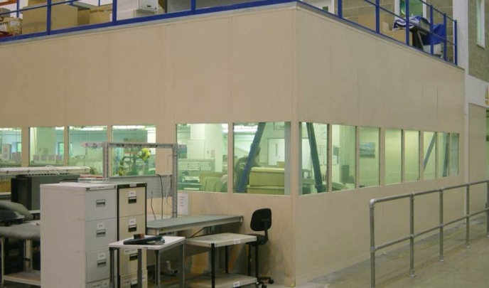 Double Skin Steel Partitioning Systems - Storage Systems